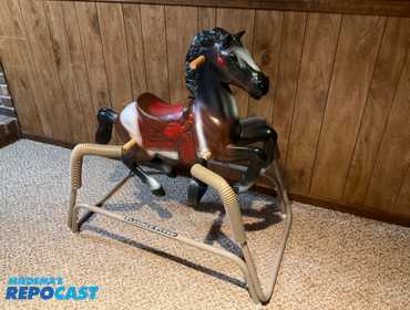 Repocast.com® | Vintage Flexible Flyer Rocking Horse....