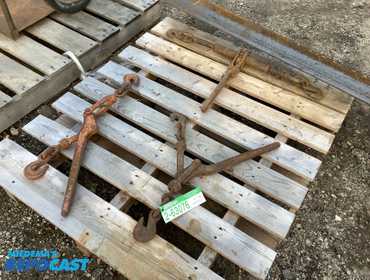 Repocast.com® | Pallet of three chain binders. All...