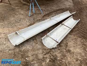 Repocast.com® | (2) Used Concrete Chutes, 8’ and 12’...