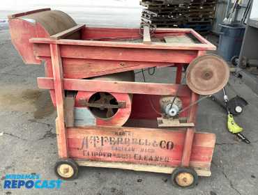Repocast.com® | Vintage fanning mill made by A.T....