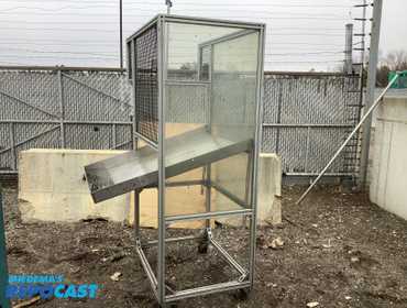 Repocast.com® | Lot of (1) industrial cart with chute,...