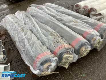 Repocast.com® | Lot of (5) rolls of Textilene brand...