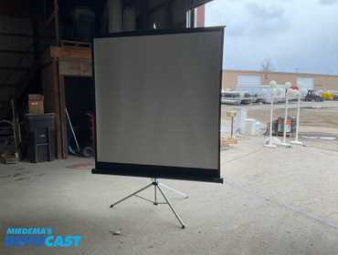Repocast.com® | Used Da-Lite Projector Screen, approx....