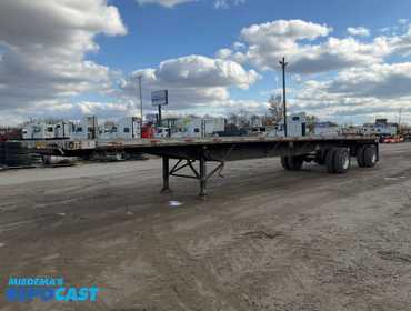 Repocast.com® | 1998 Utility 48' Flatbed Semi Trailer...
