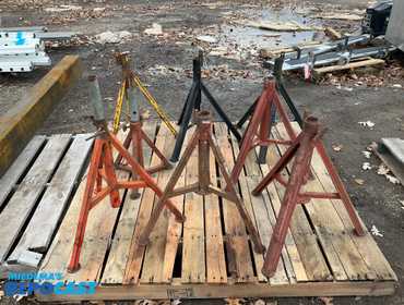 Repocast.com® | (8) Industrial Jack Stands; Portable,...