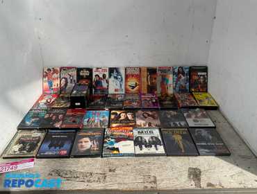 Repocast.com® | Lot of multiple movies DVDs and Tapes