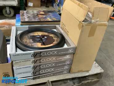 Repocast.com® | Lot of (8) Art Clocks, Precision...