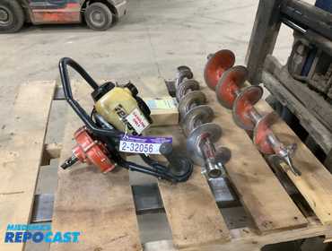 Repocast.com® | General Equipment one-man auger with 6...