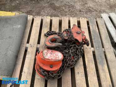 Repocast.com® | Chain Hoist and Hook, 5 Ton