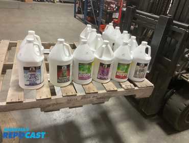 Repocast.com® | 1- Pallet of Various Liquid Plant...