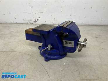 Repocast.com® | Central forge 4” swivel vise with anvil