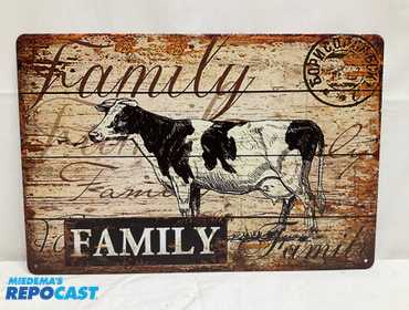 Repocast.com® | New Family Farm Themed metal sign with...