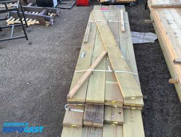 Repocast.com® | Bunks of treated lumber: (2) 2x10x8,