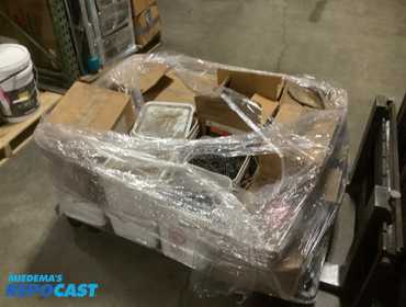 Repocast.com® | Skid full of assorted nails and screws...