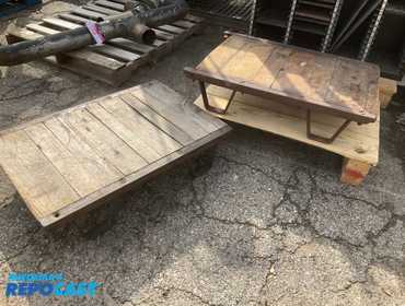 Repocast.com® | Lot of two (2) Antique Industrial...