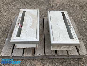 Repocast.com® | Lot of (2) J.L Industries Stainless...