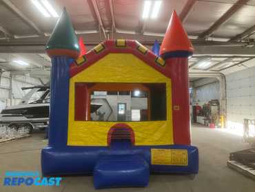 Repocast.com® | Ninja Jump Inflatable bounce house...