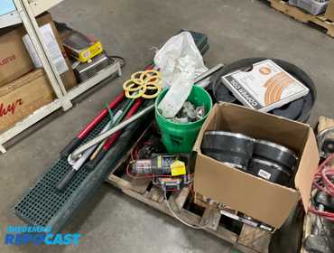 Repocast.com® | Skid lot of miscellaneous items...