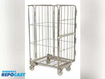 Repocast.com® | Vestil Galvanized Steel Foldable...