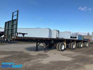 Repocast.com® | 2007 Thruway 48’L Quad Axle Flatbed...