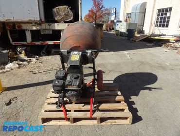 Repocast.com® | Gas powered cement mixer, 5.5HP, comes...