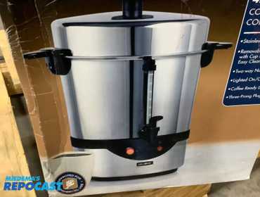 Repocast.com® | MR.COFFEE 45 Cup Commercial Coffee Urn