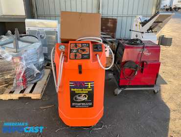 Repocast.com® | (1) Symtech VFX coolant flush machine