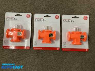 Repocast.com® | Three new GE Heavy Duty 3-Outlet Taps....