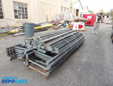 Repocast.com® | Pallet Racking, (12) Uprights, 10ftx25...