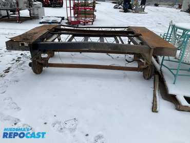 Repocast.com® | (1) tandem axle trailer frame. Has...