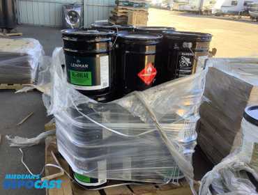Repocast.com® | Skid full of 5 gallon buckets of...