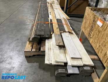 Repocast.com® | Skid lot of 1x8 MDF 16’ Pieces 18E2EM....