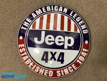 Repocast.com® | New round metal sign. JEEP: THE...