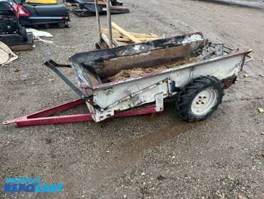 Repocast.com® | PULL TYPE MANURE SPREADER WITH PIN...