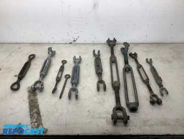 Repocast.com® | Lot of (9) Assorted Chain Turnbuckles