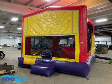 Repocast.com® | Ninja Jump inflatable bounce house...