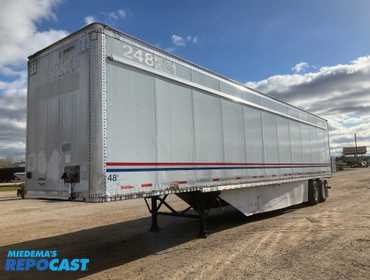Repocast.com® | 2002 WABASH 48’ Dry Van Semi Trailer...