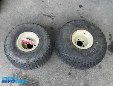 Repocast.com® | Lot of (2) different Tires on 10” rims...