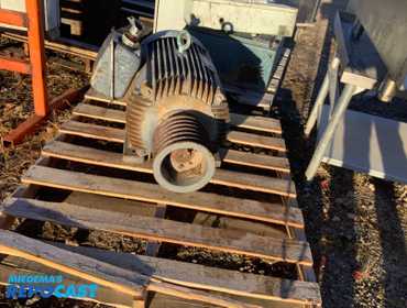 Repocast.com® | Lot of (1) Industrial 50HP Three Phase...