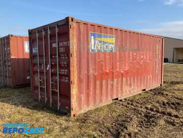 Repocast.com® | 20’ Shipping / Storage Container, 8’...