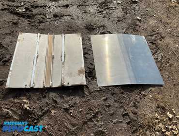 Repocast.com® | (2) Metal cable ramp plates, 30” x 30”...