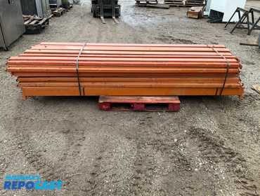 Repocast.com® | Skid Lot of 9’ Industrial Pallet Racking