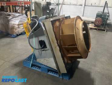 Repocast.com® | Large industrial fan, 15 HP, 3 phase,...