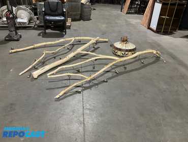 Repocast.com® | Set of 3 Hanging Branch Light Fixtures...