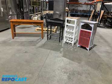 Repocast.com® | Set of 4 Miscellaneous Wooden Tables...