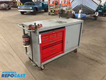 Repocast.com® | Heavy Duty Rolling Tool Bench with...