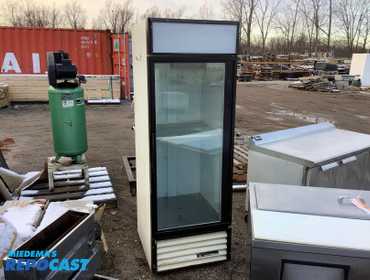 Repocast.com® | True 1-door glass refrigerator