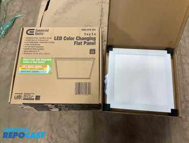 Repocast.com® | (6) Commercial Electric 1’x1’ LED...
