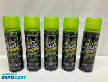 Repocast.com® | Lot of (5) New Cans of Silly String...