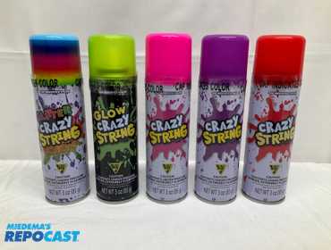 Repocast.com® | Lot of (5) New Cans of Silly String...